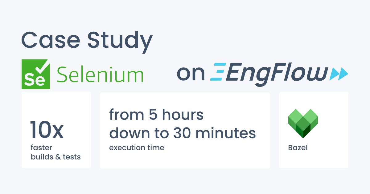 EngFlow — Case Study: Selenium